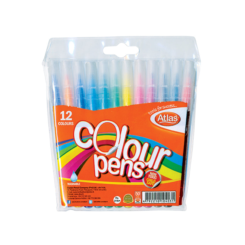 Atlas Colour Pens – go2school.lk