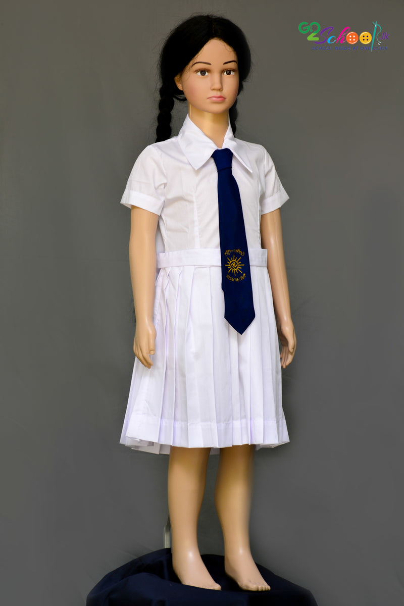 Musaeus Uniform Frock (Normal Pleat) – go2school.lk